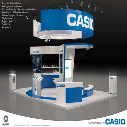 Casio Exhibition Stand | PDF