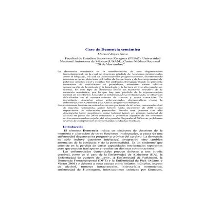 Demencia Semántica | PPT
