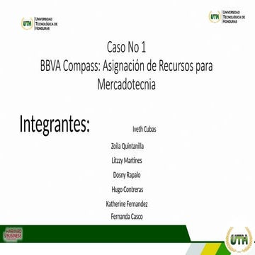 CASO HARVARD #2 Investigacion de mercados Grupo#2.pptx