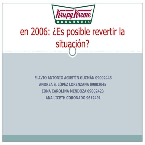 Krispy Kreme | PPT