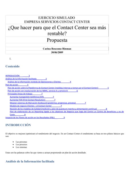 Diagrama de Flujo del Call Center del BNC | PDF