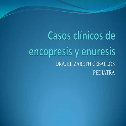 Encopresis | PPT