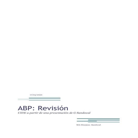 Casos metodo abp 2020 | PDF