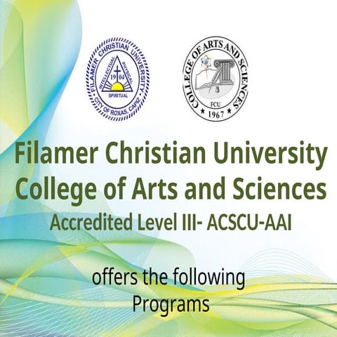 College of Arts and Sciences PROMOTION.ppt