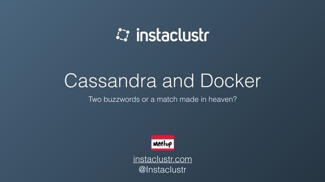 Cassandra And Docker Lessons Learned Ppt