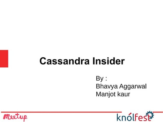 Introduction To Apache Cassandra Odp Databases Computer Software 0717