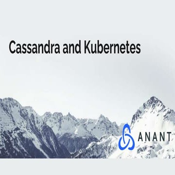 Cassandra And Kubernetes Ppt 0309