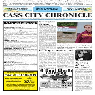 Cass City Chronicle News | PDF