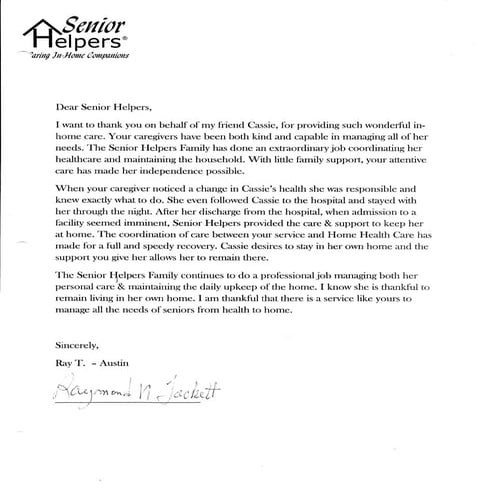 Cassie Ray Signed | PDF