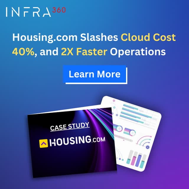housing Cloud Cost case study by infra360 | PDF