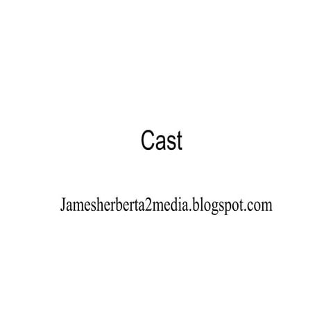 Cast List | PPT