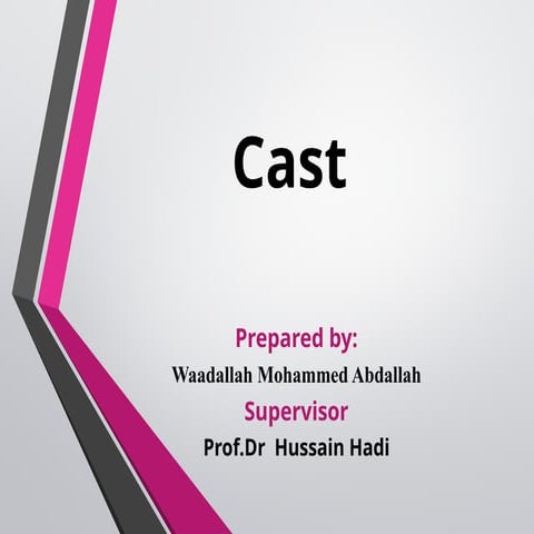 Cast and immobilization techniques in orthopaedics by Dr O.O. Afuye | PPTX