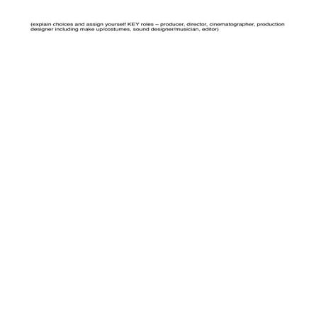 Cast and Crew List | PDF