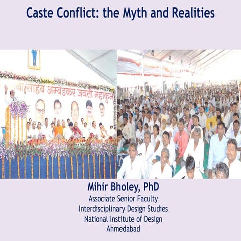 Caste conflict myth & reality | PDF