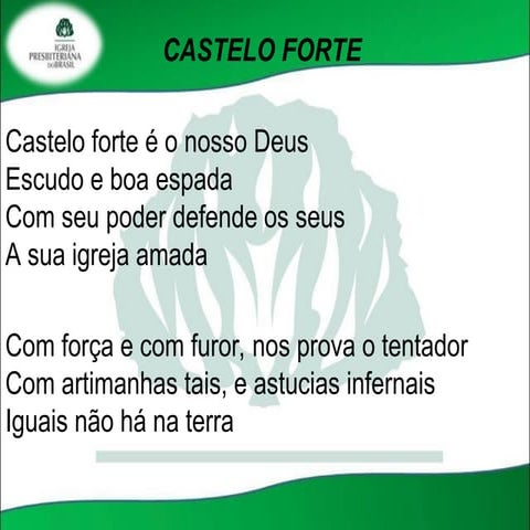 CASTELO FORTE HINO 145 DO HINARIO NOVO CANTICO - IPALPHA.ppt