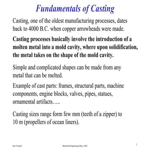 Casting | PPT