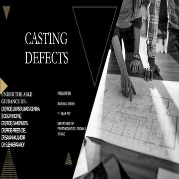Casting Defect Pptx