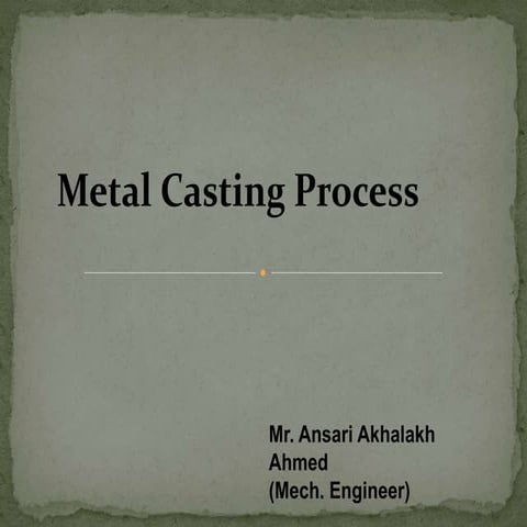 Casting Process.ppt