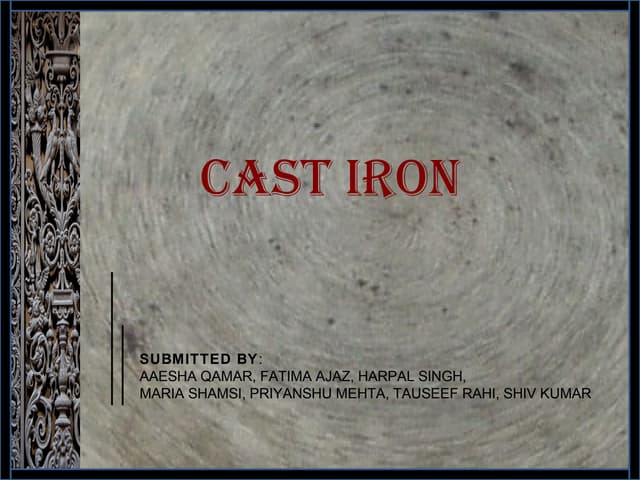 Iron iron-carbide phase diagram | PPTX