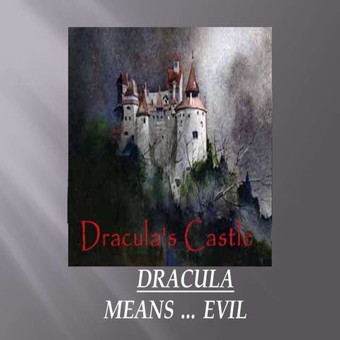 DRACULA'S CASTLE!!!!!! | PPTX