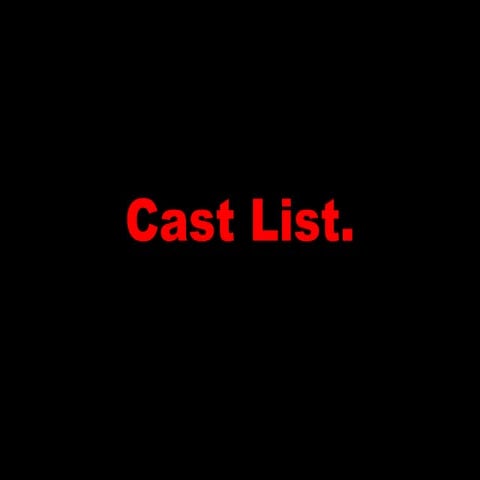 Cast list | PPTX