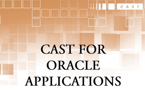 Oracle Apps Technical – Short notes on RICE Components. | PDF