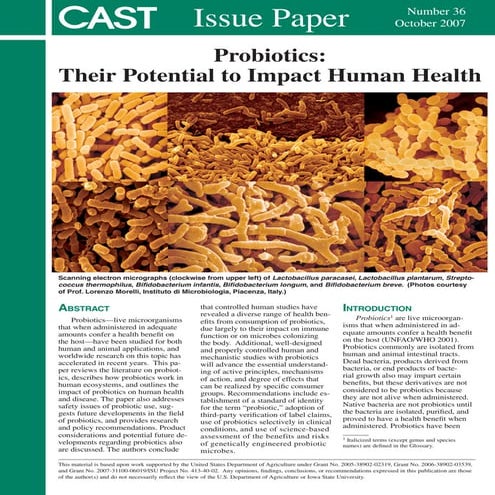 The Next-Gen Innovative Therapeutic Potential of Probiotics: Insights ...