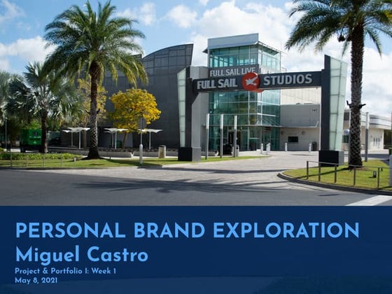 Hunter Harlan's Personal Brand Exploration | PPT