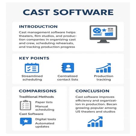 Best Cast Software for Theatre in USA Audience | PDF