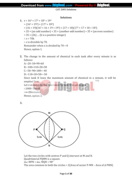 Cat sample-paper-1 | PDF