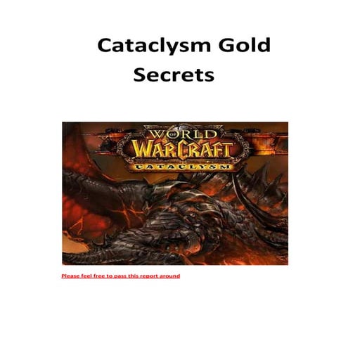 Gold secrets guide | PDF
