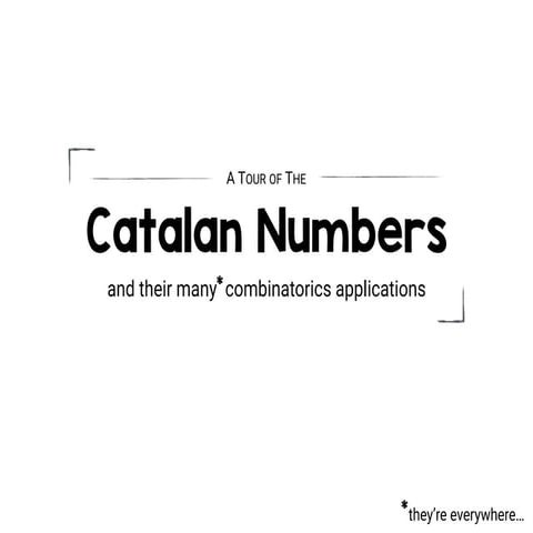 A Tour of the Catalan Numbers | PDF