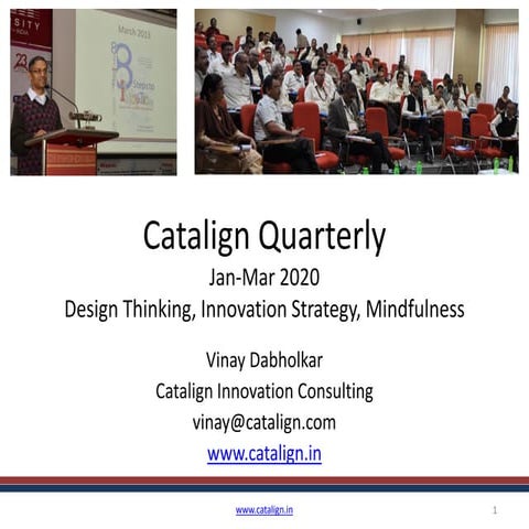 Catalign Quarterly Jan-March 2020 | PDF