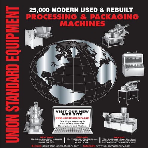 Union Machinery | PDF | Manufacturing Industry | Industries