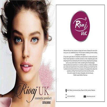 Rivaj UK - Shades of Beauty! | PDF