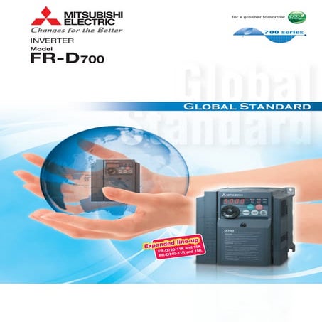 Catalog Mitsubishi Inverter FR D700 Global-Beeteco.com