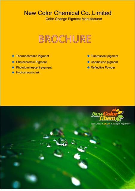 Thermochromic users guide demonstrates how to use color changing ink sm ...