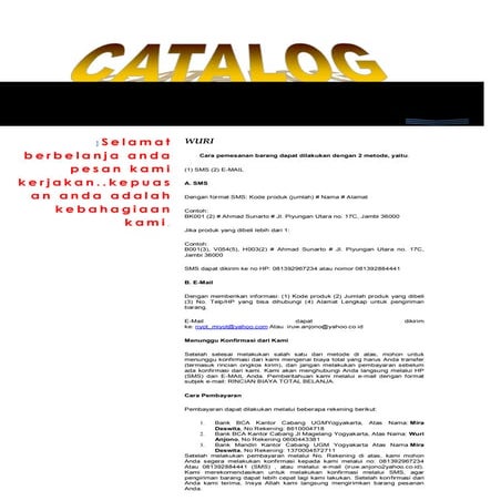 Catalog asbak | PDF