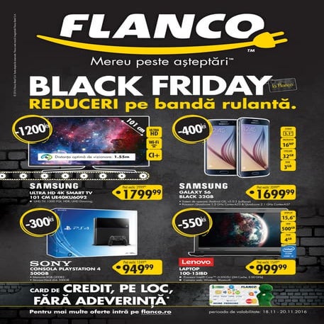Catalog Flanco Black Friday 2016 | PDF