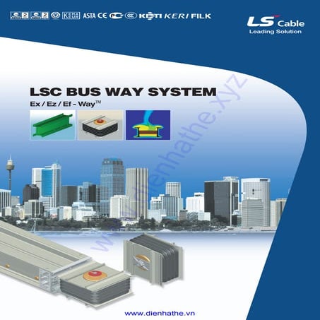 Catalog busbar ls 05. busduct catalogue e series ver 6.5 | PDF