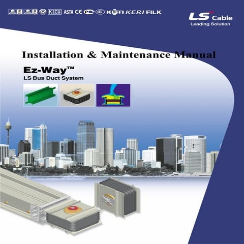 Catalog busbar ls 09. busduct installation&maintenance rev2 | PPT