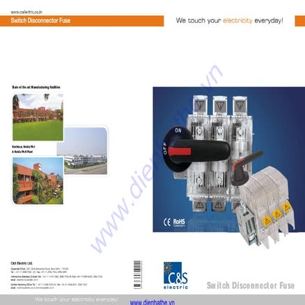 Catalog cs switch disconnector_fuse_units | PDF
