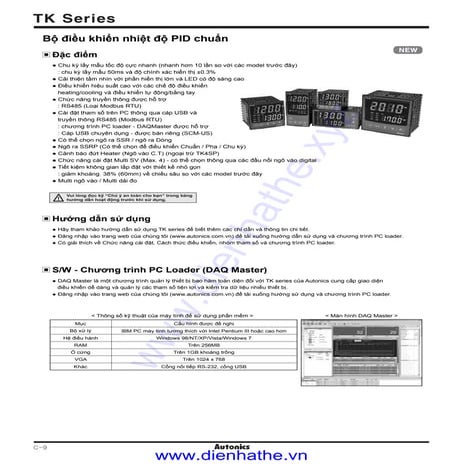 Cataloge autonics 03 temperature_controller_dienhathe.com-tk | PDF