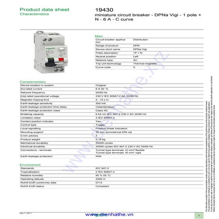 Cataloge schneider rcbo schneider | PDF