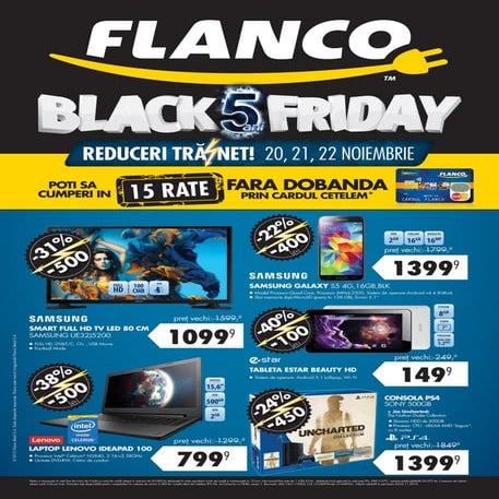 Catalog Flanco Black Friday 2015 | PDF