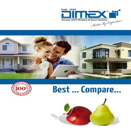 Dimex Catalog, Dimex uPVC Windows, uPVC Doors, Dimex uPVC Profiles | PDF