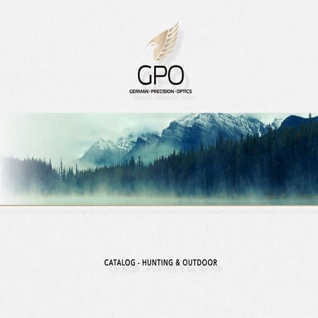 Catalog | GPO | Optics Trade | PPT
