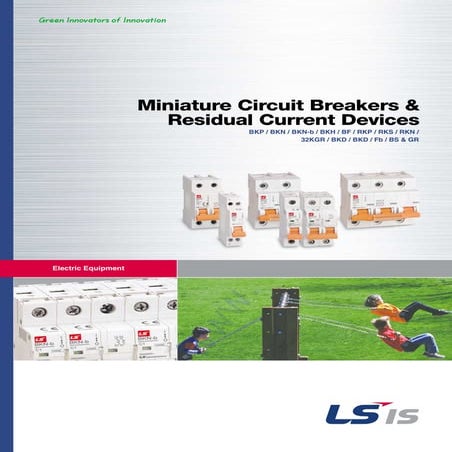 Catalog CB tép MCB 2P 3P 4P BKN BKH LS | PDF