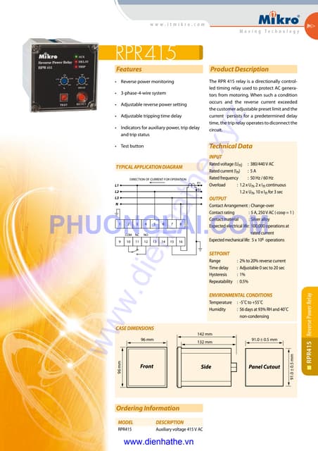 Catalog mikro mikro pfr96 | PDF
