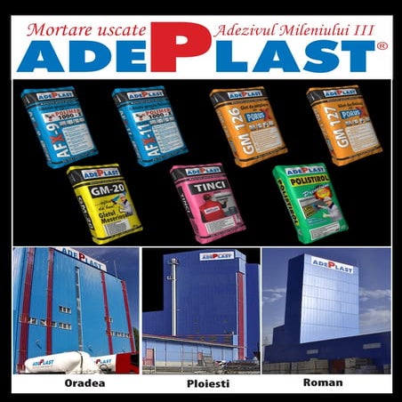 Catalog - Mortare Uscate - AdePlast 2014 ® | PDF